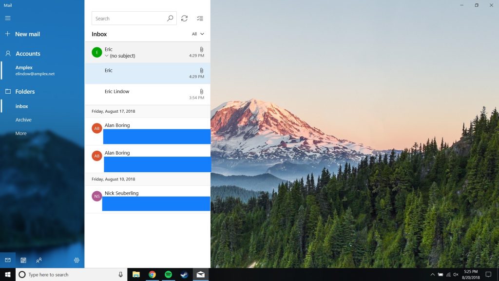 Windows 10 Mail App Setup | Amplex SupportAmplex Support