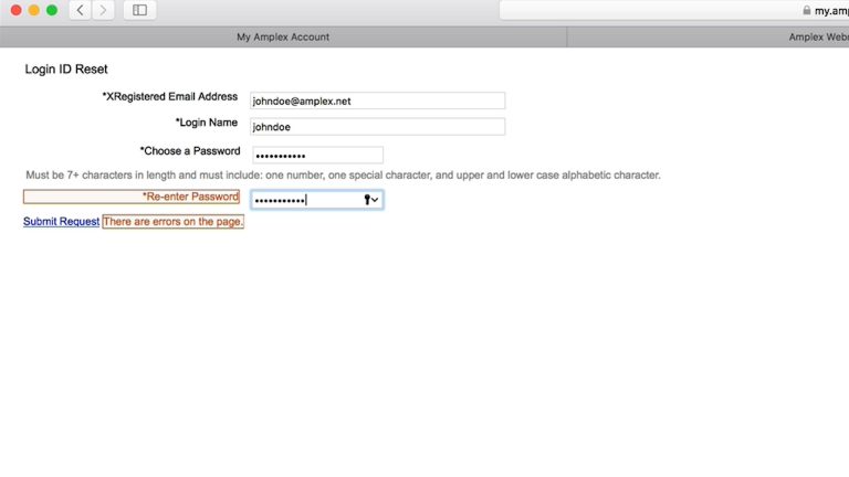 Online Billpay | Amplex SupportAmplex Support