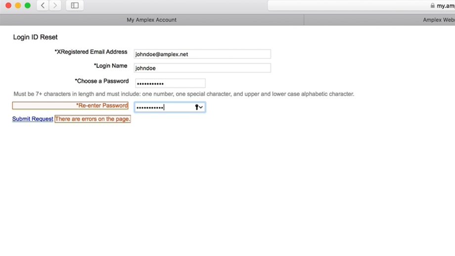 Online Billpay | Amplex SupportAmplex Support