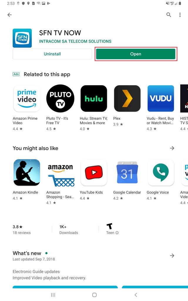 Using SFN on Android Devices | Amplex SupportAmplex Support