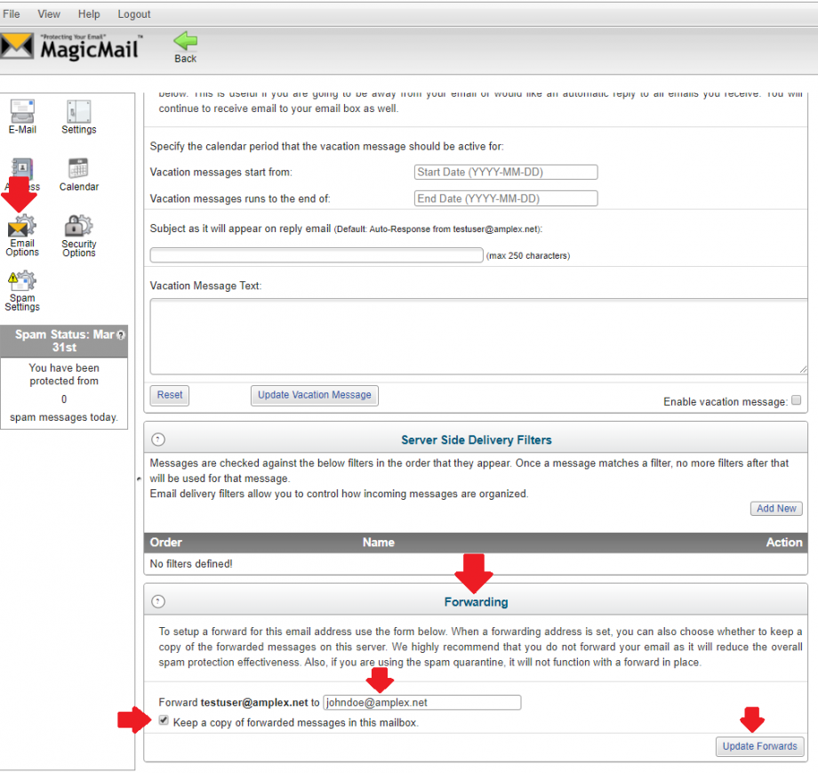MagicMail Webmail | Amplex SupportAmplex Support
